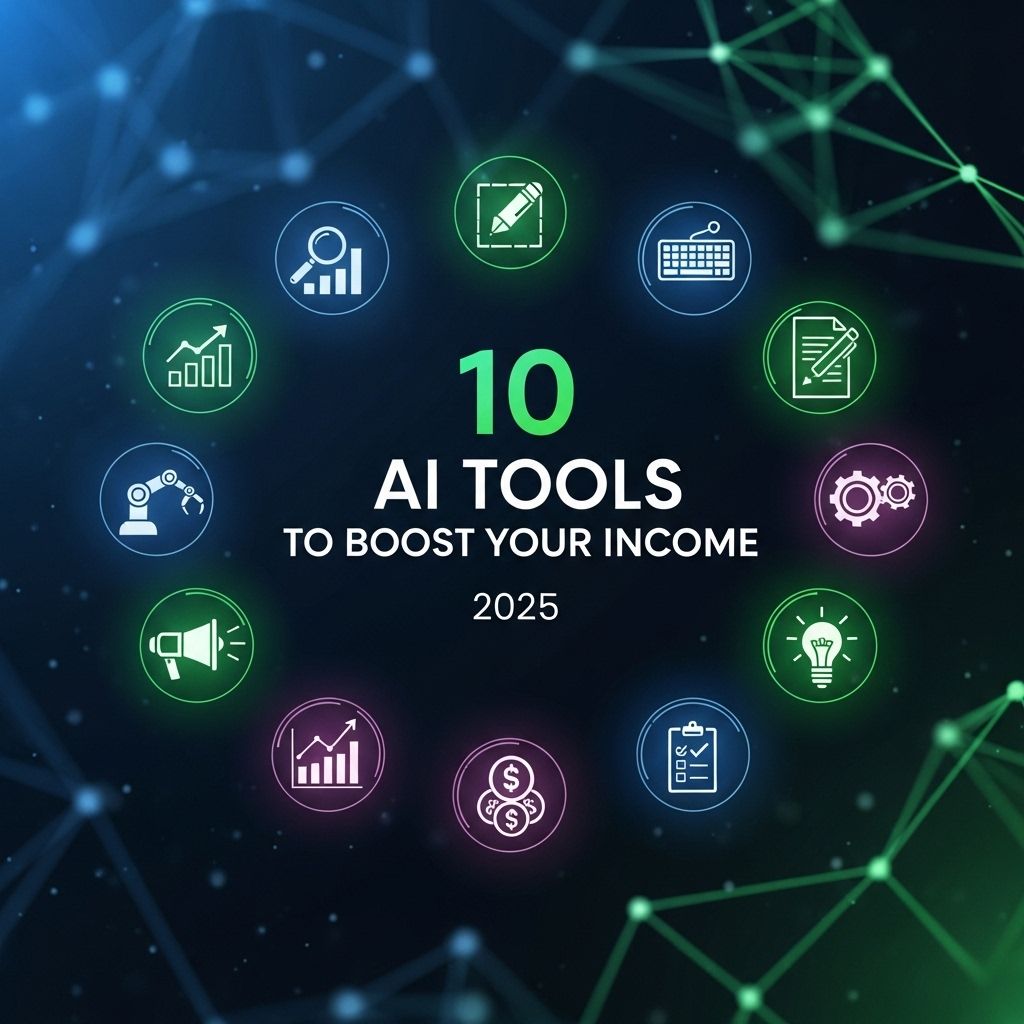 10 AI Tools to Boost Your Income in 2025
