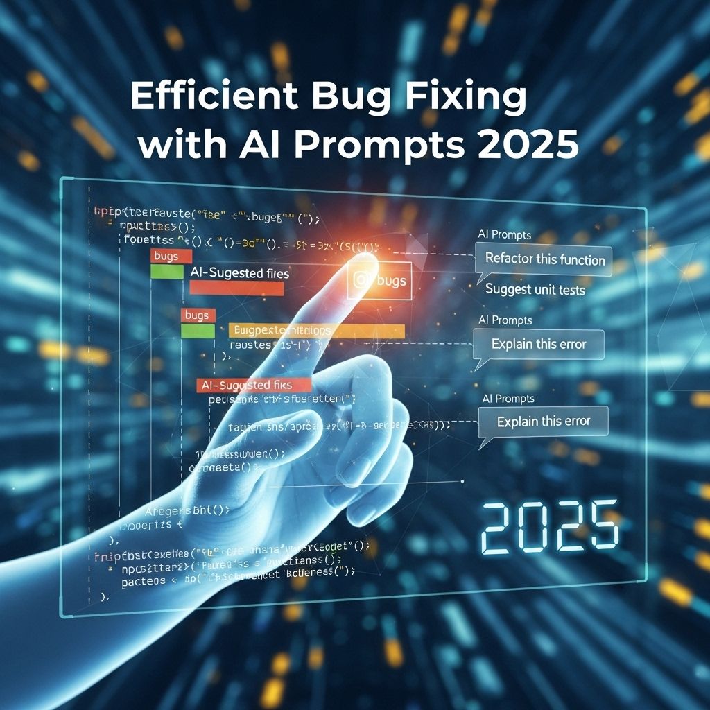 Efficient Bug Fixing with AI Prompts