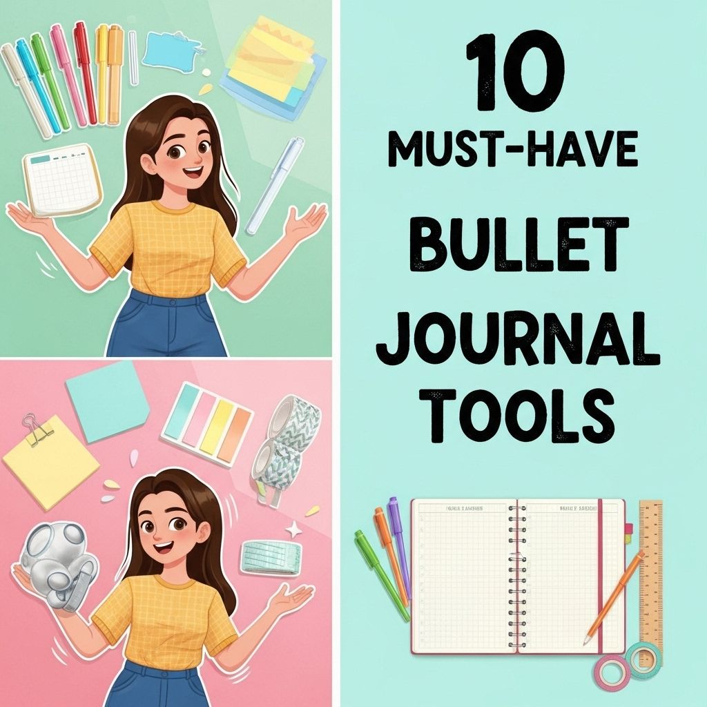 10 Essential Bullet Journal Tools You Need