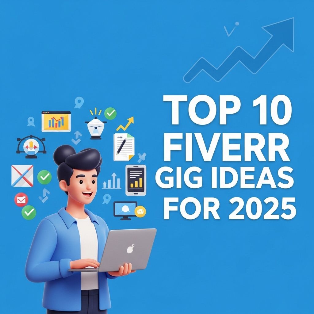 Top 10 Fiverr Gig Ideas to Launch in 2025