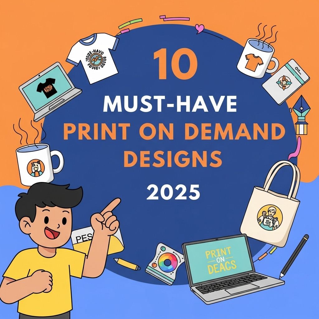 10 Must-Have Print On Demand Designs for 2025