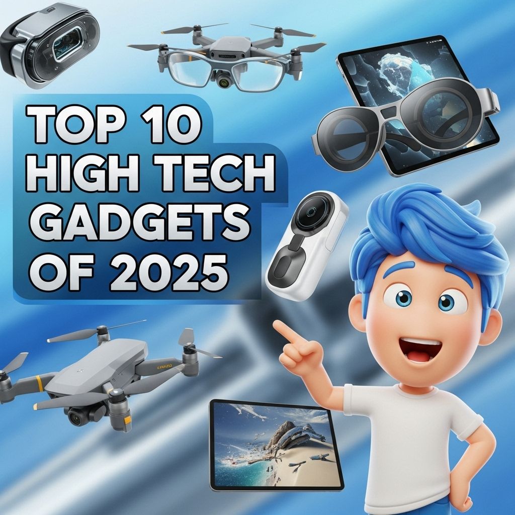Top 10 High-Tech Gadgets to Watch in 2025