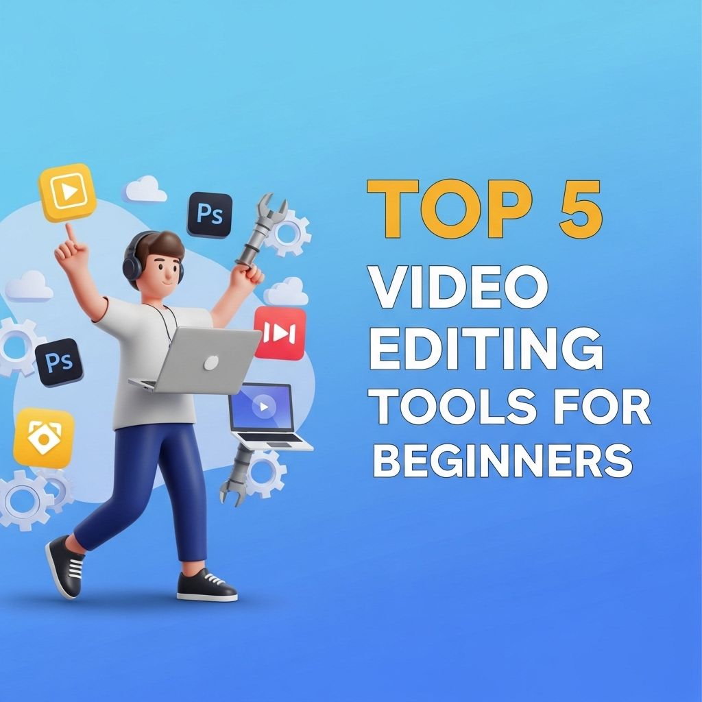 Top 5 Video Editing Tools for Beginners
