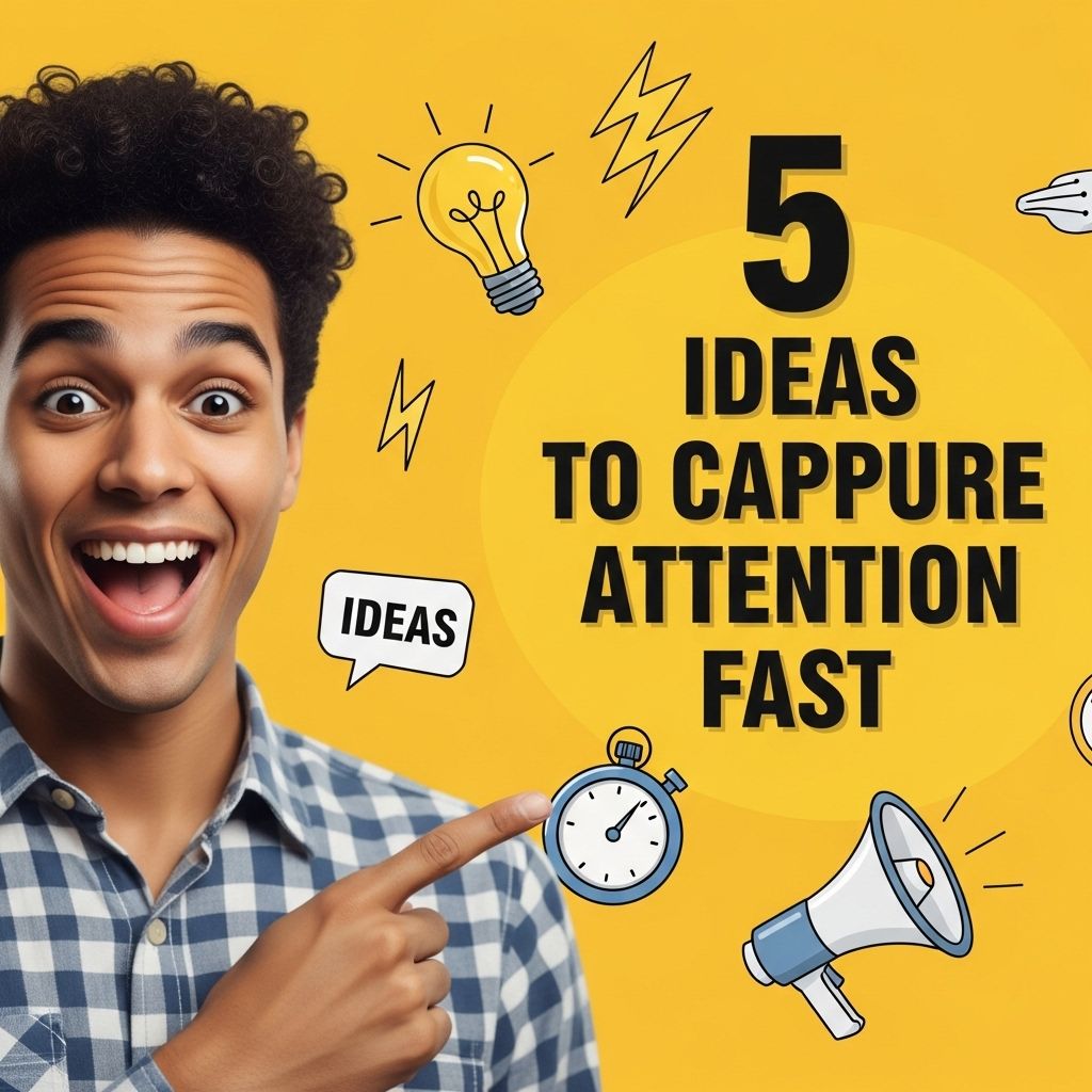 5 Quick Ideas to Capture Attention Fast