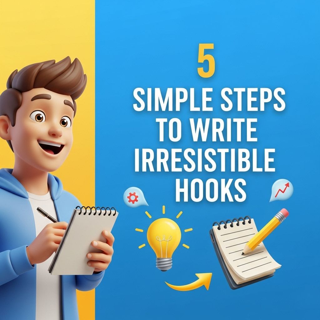 5 Simple Steps to Write Irresistible Hooks