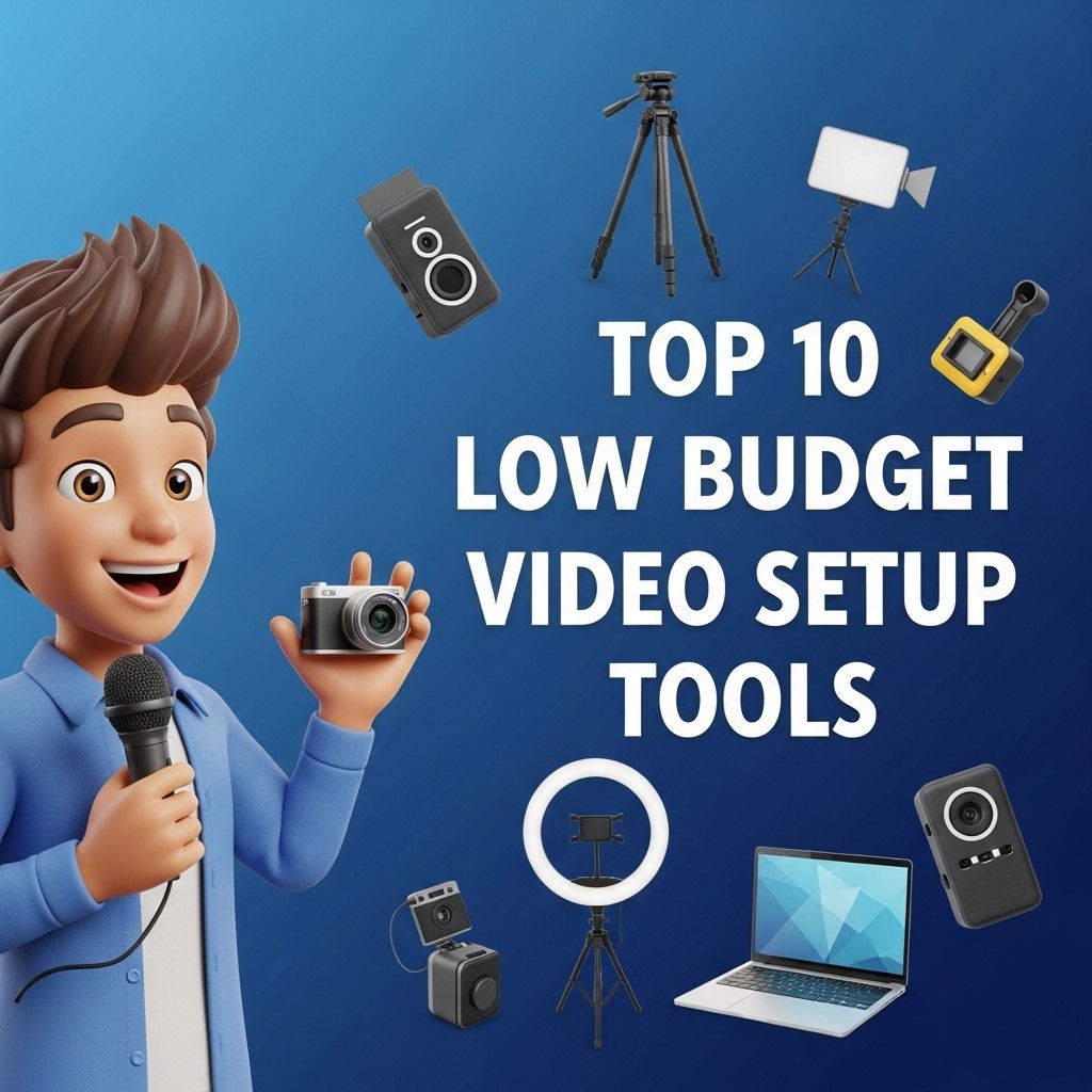 Top 10 Affordable Video Setup Tools for Creators