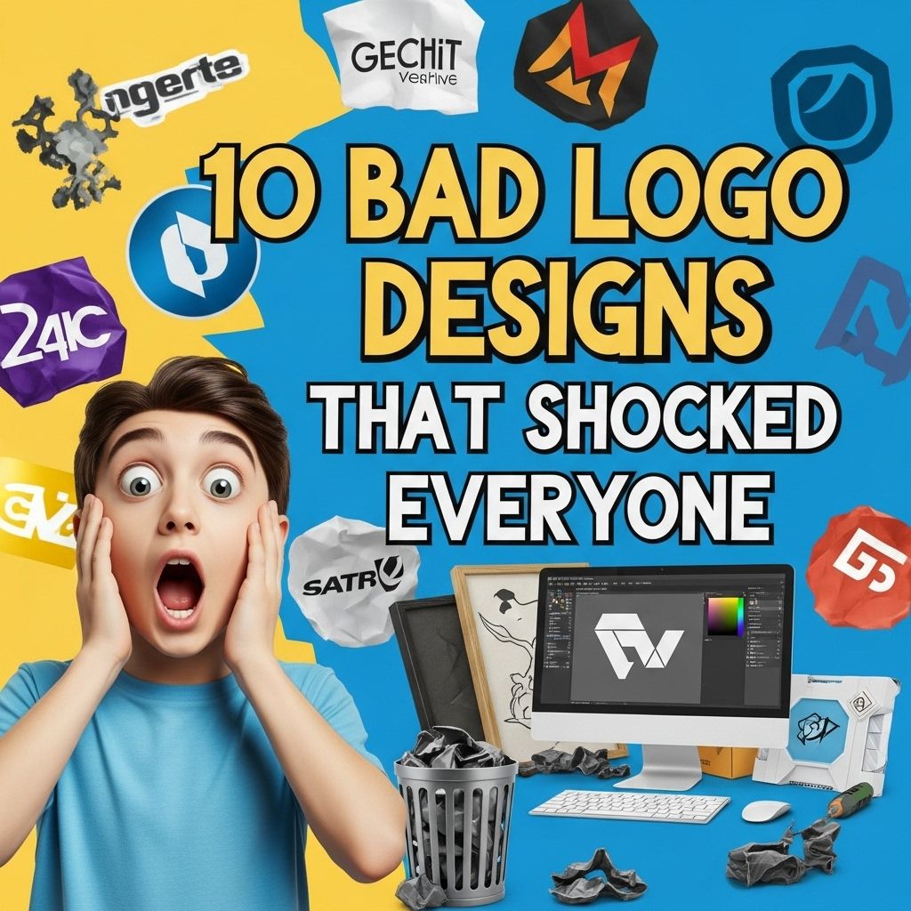 10 Bad Logo Designs That Shocked Everyone