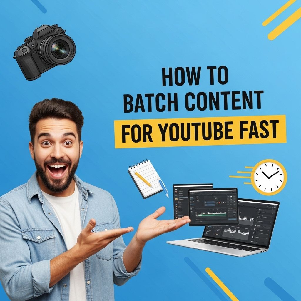 Quick Tips to Batch Content for YouTube