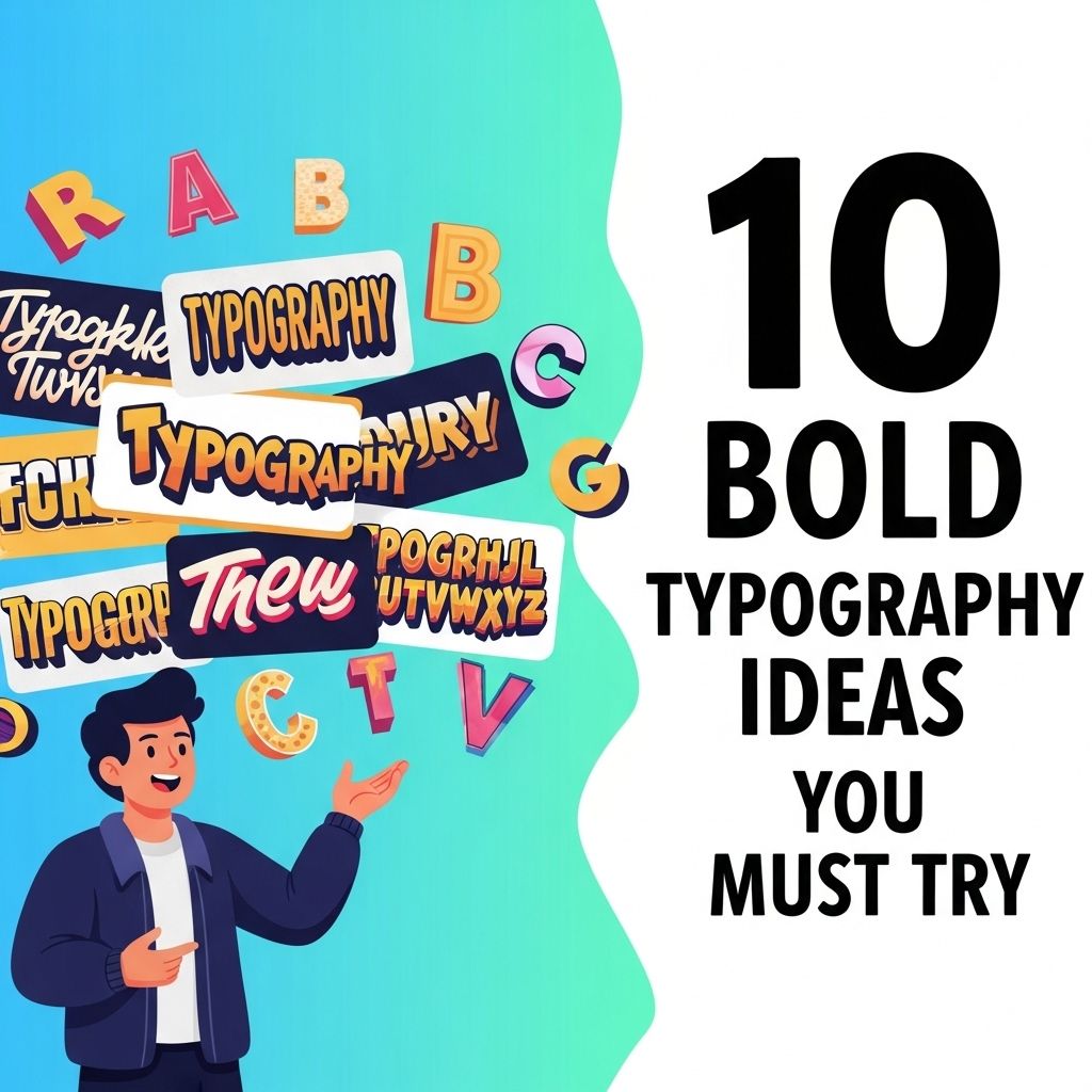 10 Bold Typography Ideas You Must Try