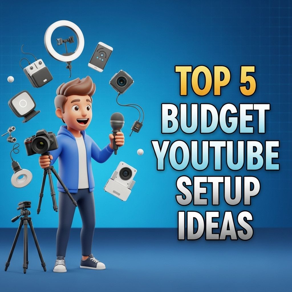 Top 5 Budget YouTube Setup Ideas for Beginners