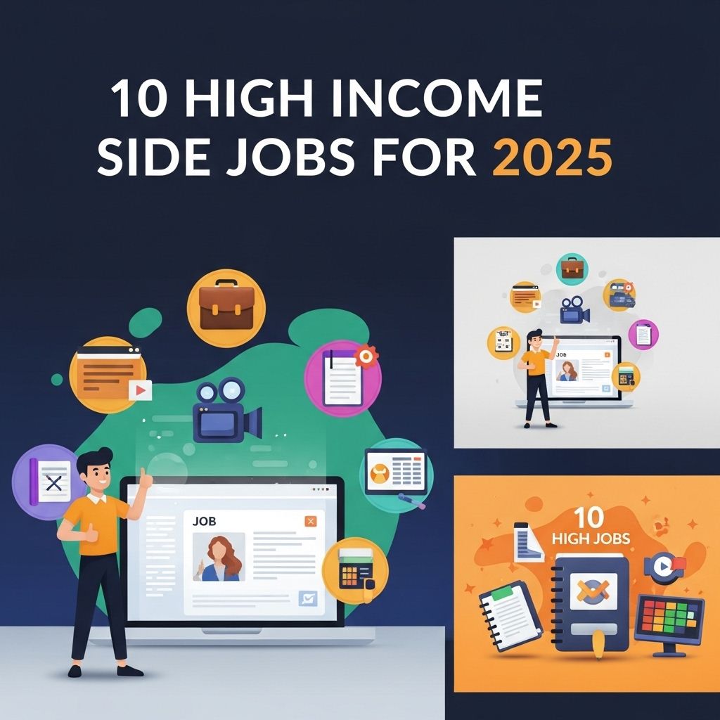 10 High Income Side Jobs for 2025