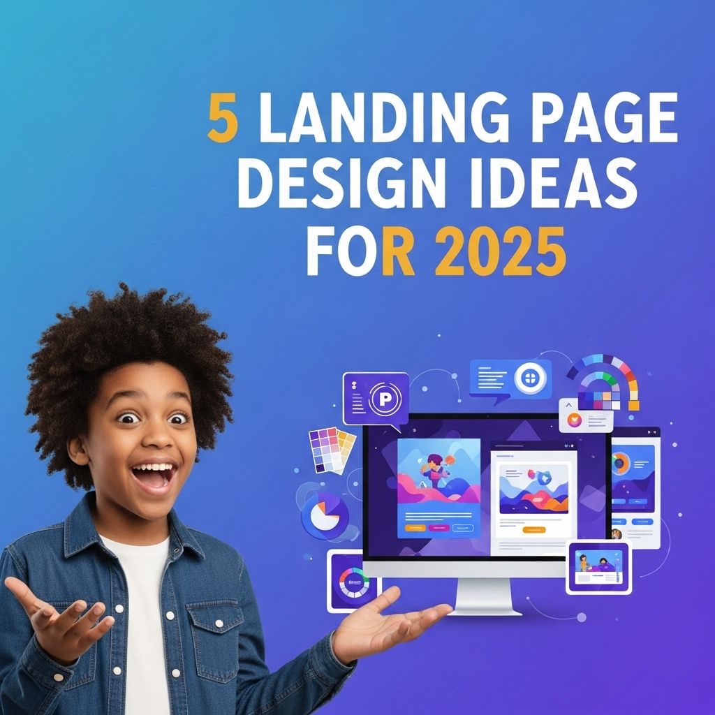 5 Innovative Landing Page Design Ideas for 2025