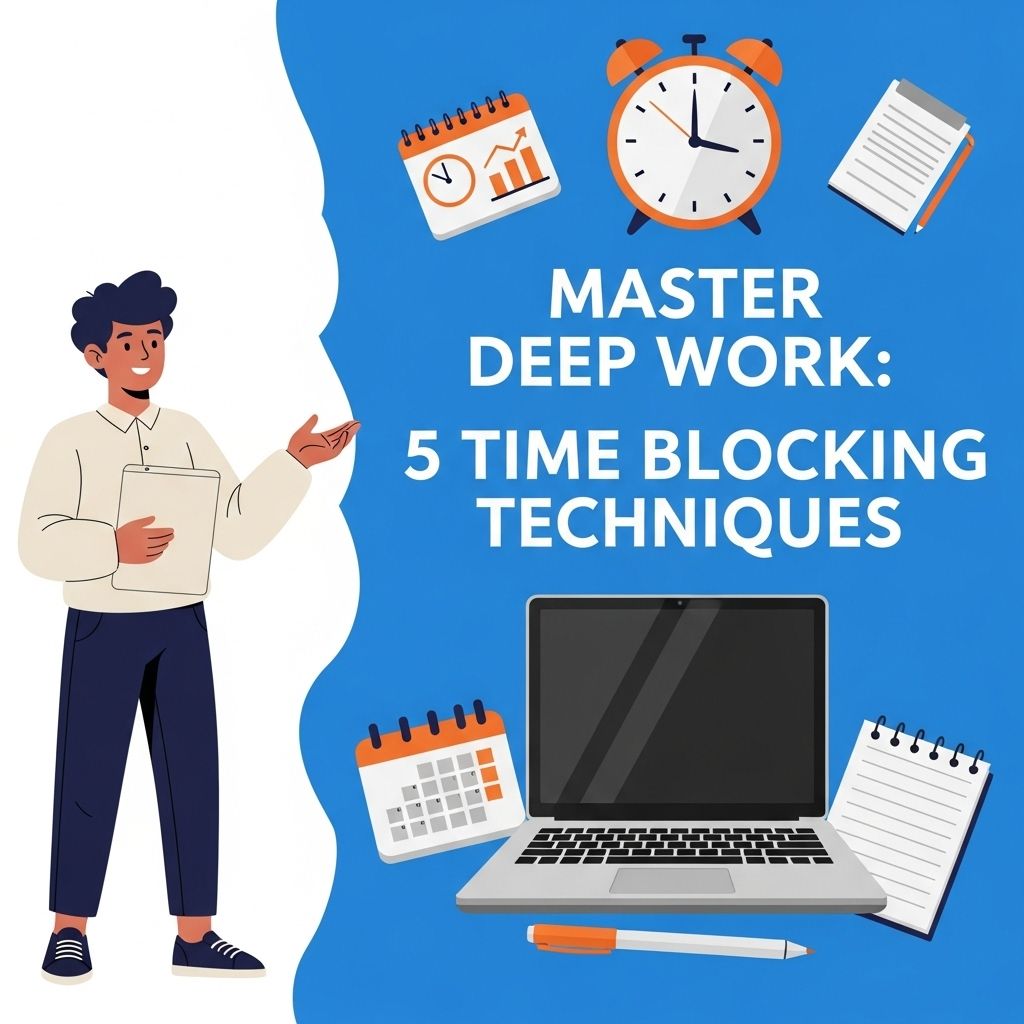 Master Deep Work: 5 Time Blocking Techniques for Productivity
