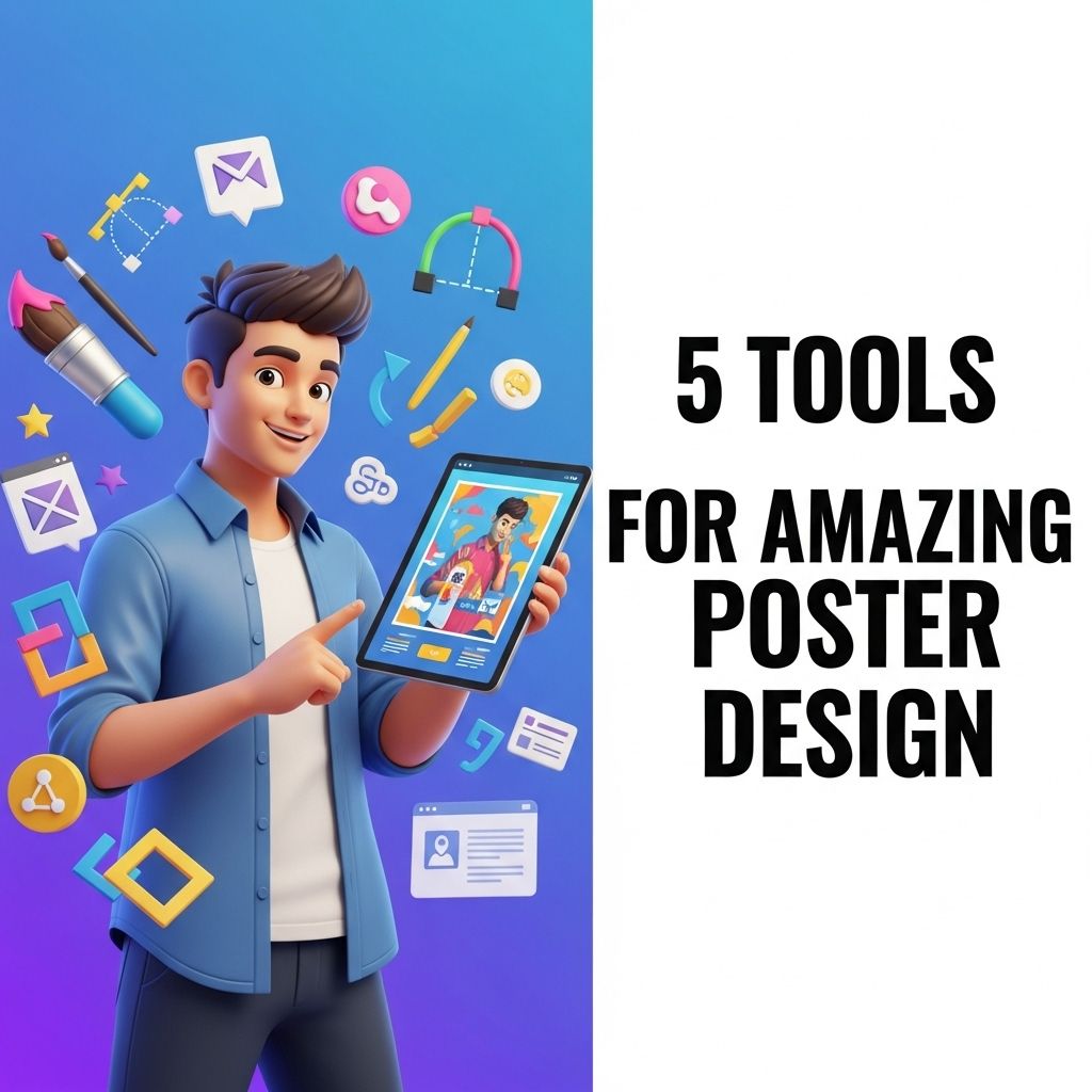 5 Essential Tools for Stunning Poster Design