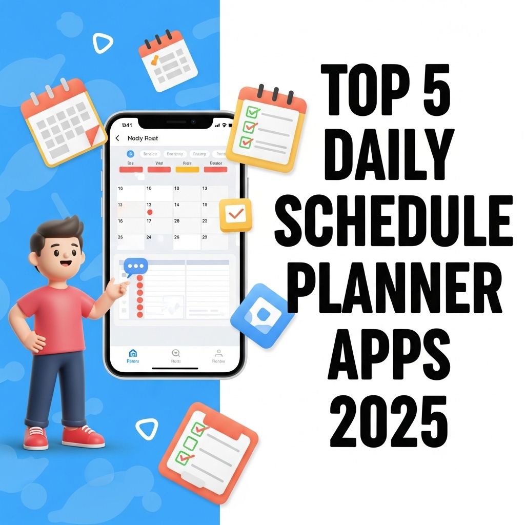 Top 5 Daily Schedule Planner Apps for 2025