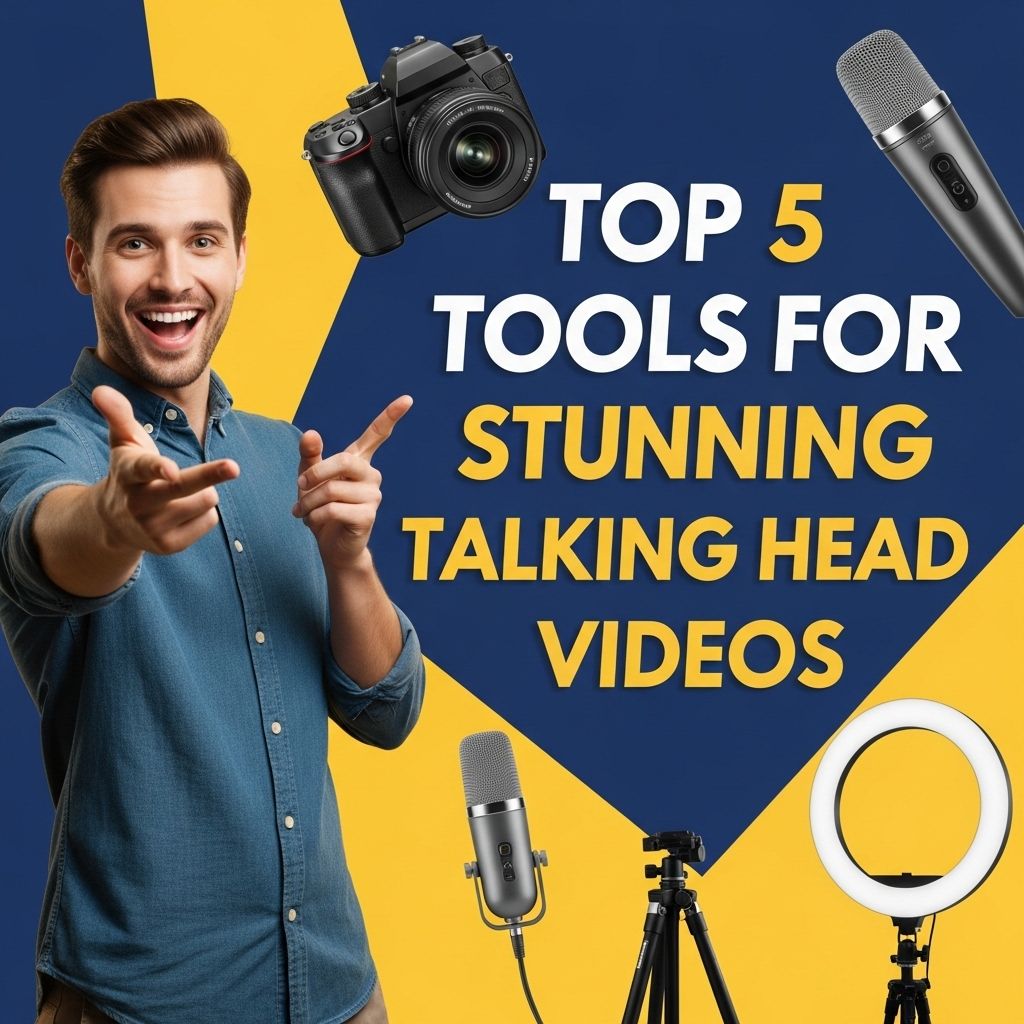 Top 5 Tools for Stunning Talking Head Videos