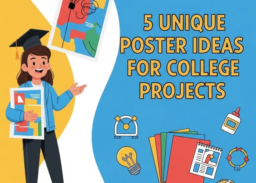 College Projects | Photoshop PSD Mockups