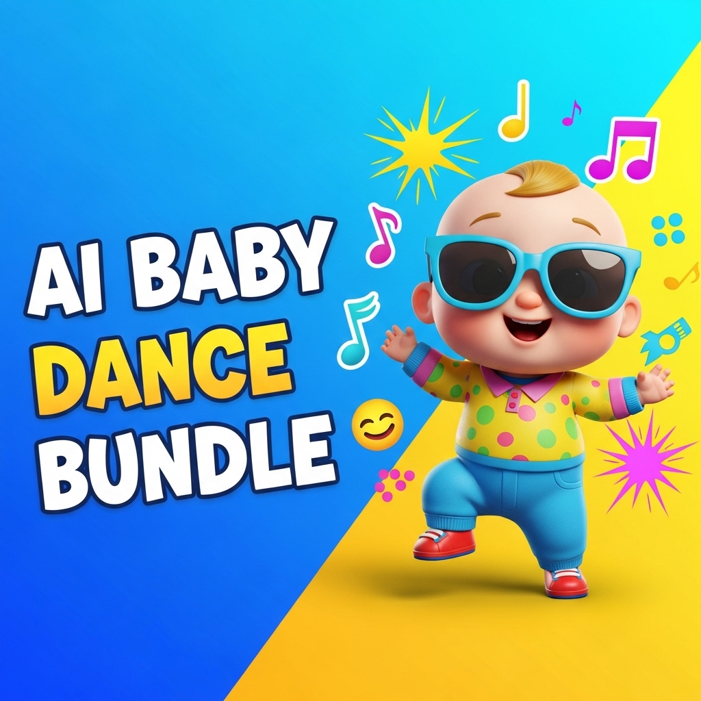 AI Baby Dance Bundle | Photoshop PSD Mockups